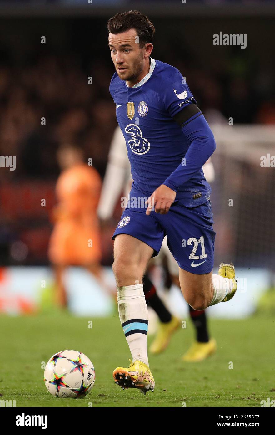 London, England, 5th October 2022. Ben Chilwell of Chelsea during the ...