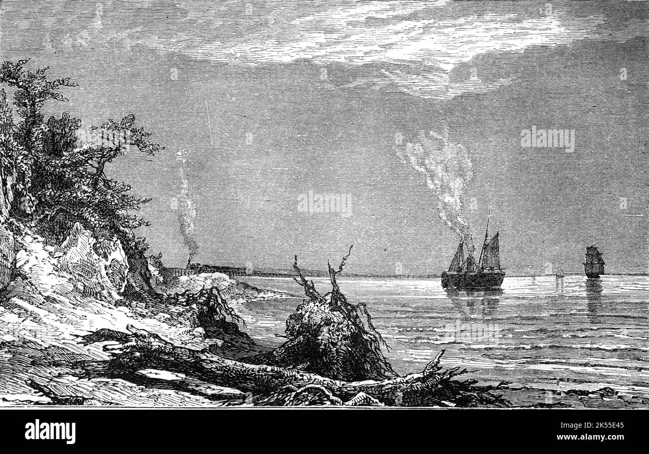 America 19th Century Stock Photo - Alamy