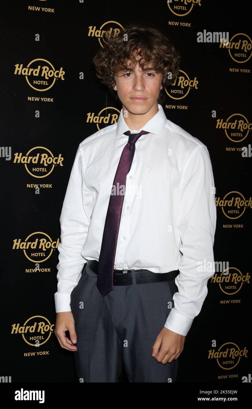 New York Ny Usa 05th Oct 2022 Aiden Arthur At Chucky Season 2 Premiere At Hard Rock Hotel