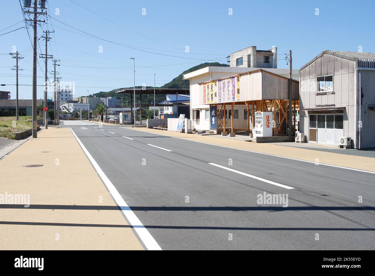 Irago, Aichi, Japan, 2022/24/09 - resturants at cape Irago, is the ...