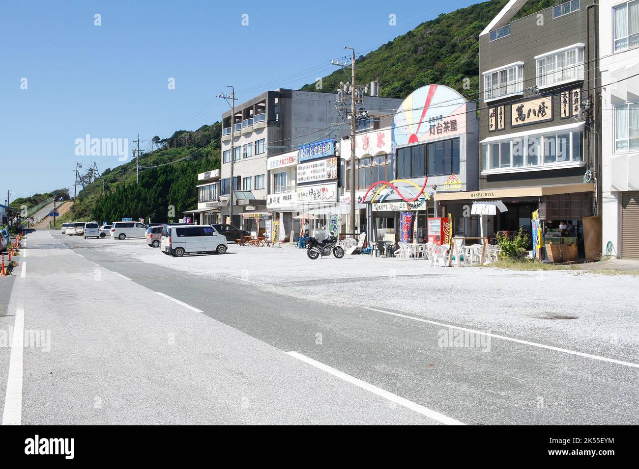 Irago, Aichi, Japan, 2022/24/09 - resturants at cape Irago, is the ...