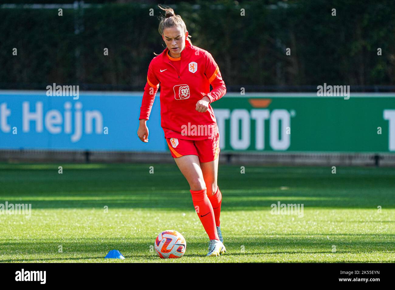 ZEIST, NETHERLANDS - OCTOBER 6: Romee Leuchter of The Netherlands ...