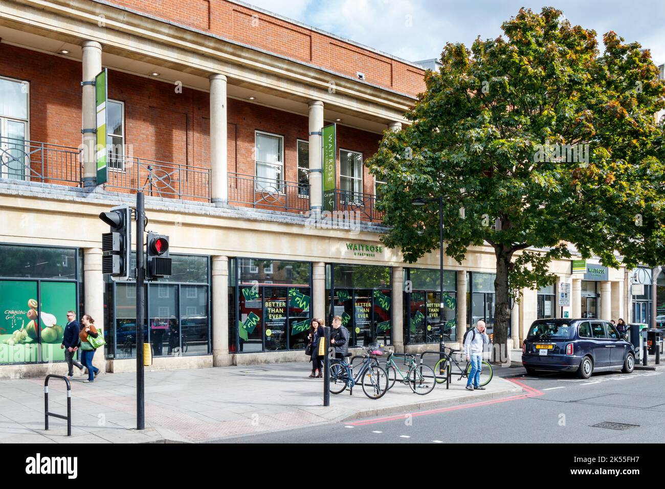 Waitrose supermarket on Holloway Road in the Nag's Head area of ...