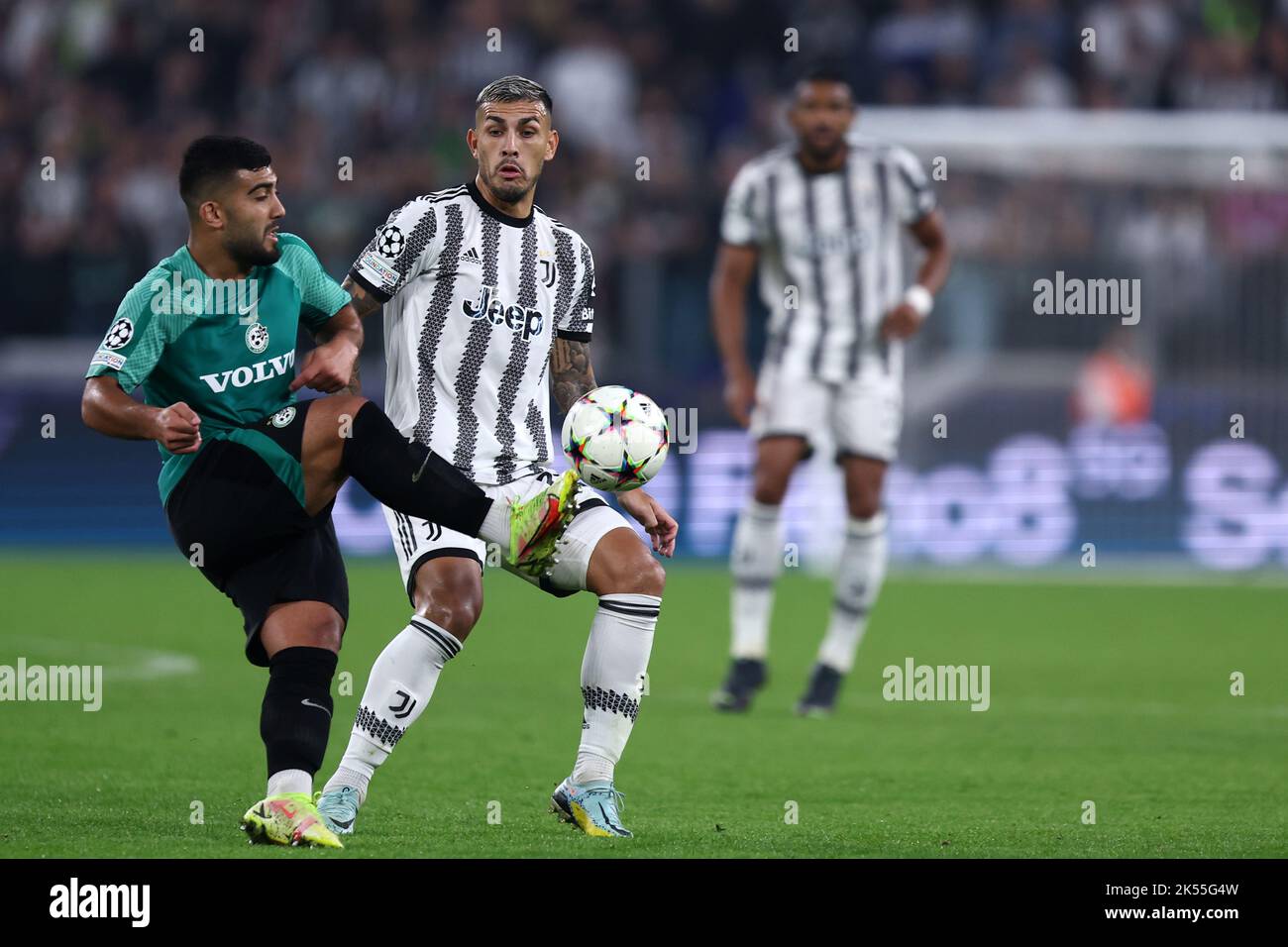 Turin, Italy. October 5, 2022, Mohammed Abu Fani of Maccabi Haifa FC ...