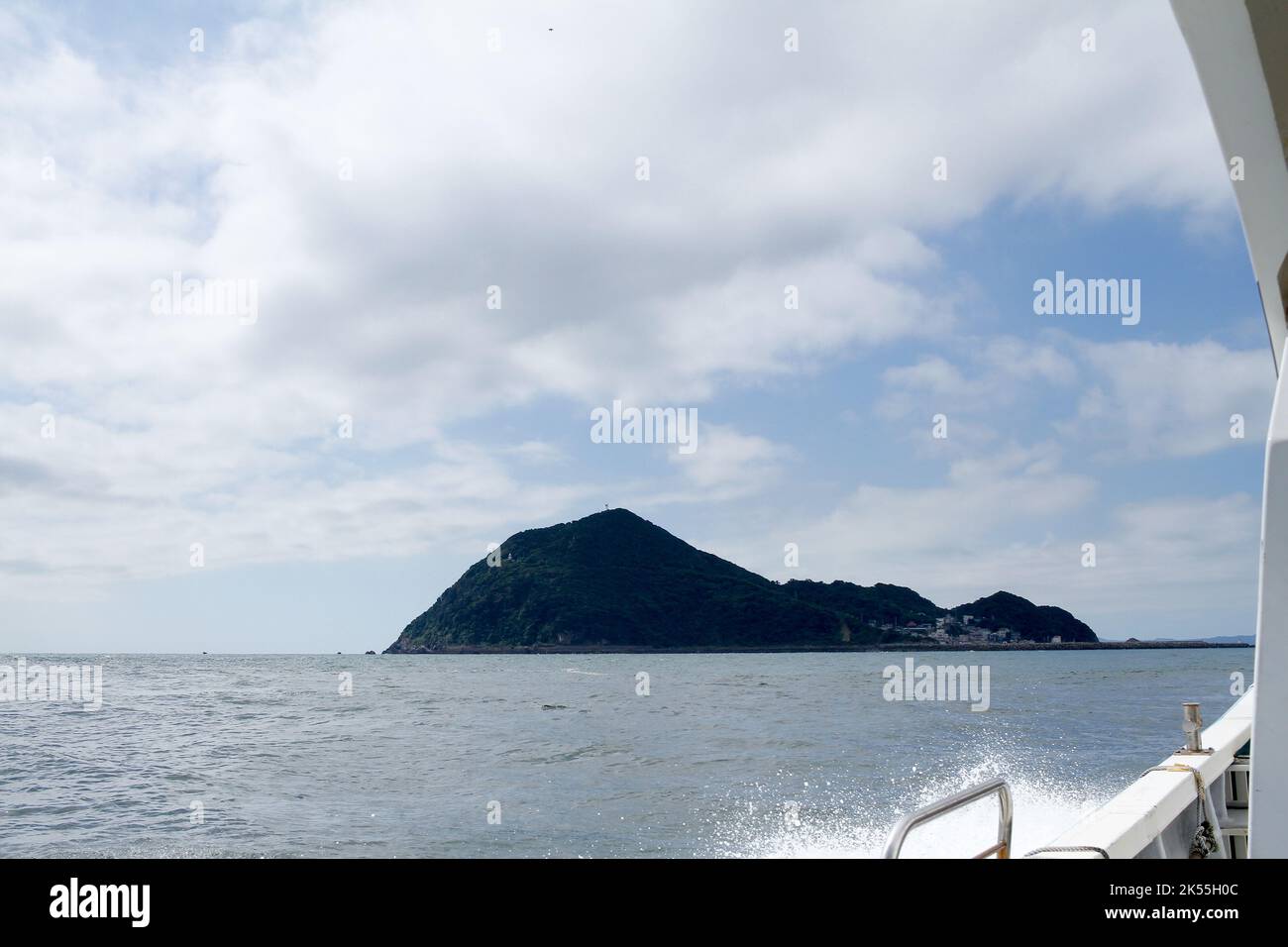 Irago, Aichi, Japan, 2022/24/09 - Kami-shima is an inhabited island ...