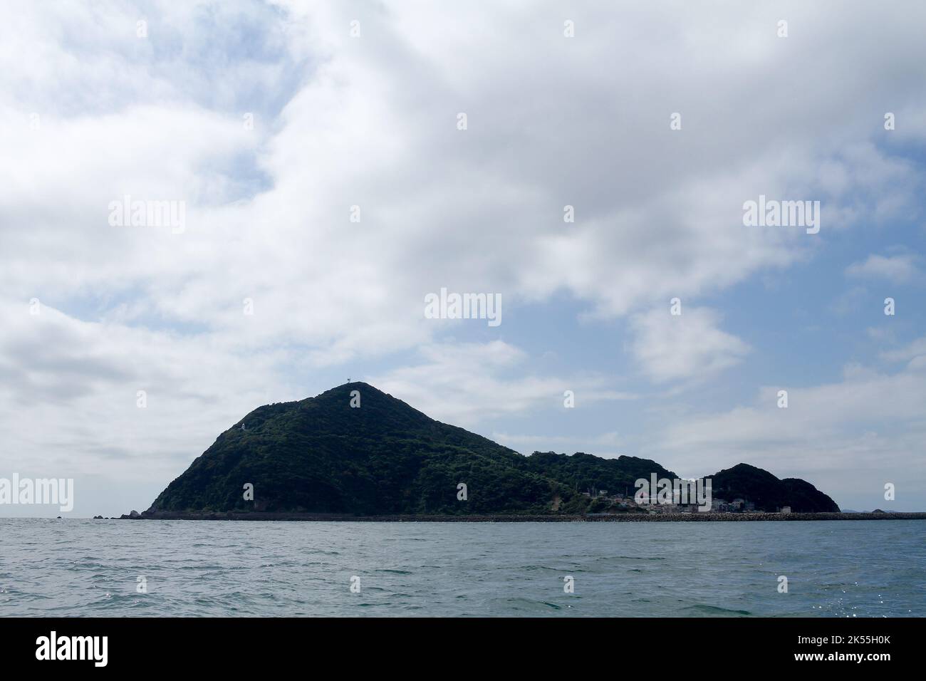 Irago, Aichi, Japan, 2022/24/09 - Kami-shima is an inhabited island ...