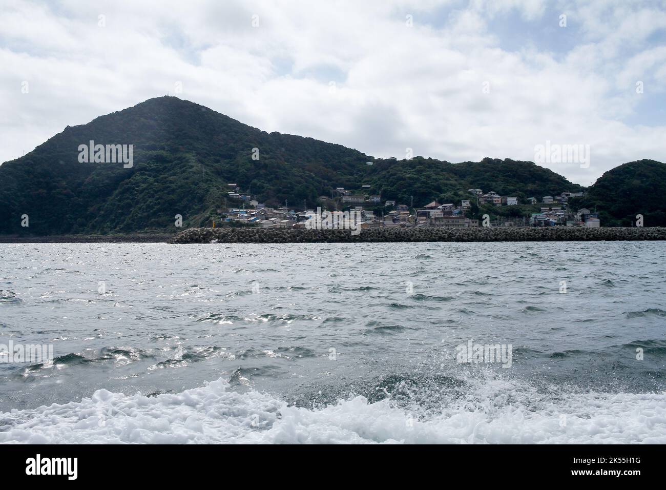 Irago, Aichi, Japan, 2022/24/09 - Kami-shima is an inhabited island ...