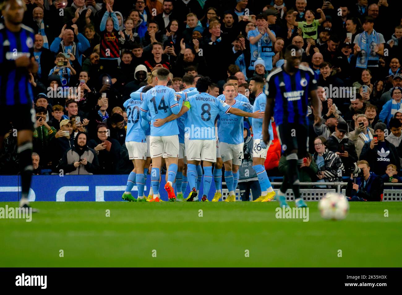 Manchester city celebrate 2022 hi-res stock photography and images - Alamy