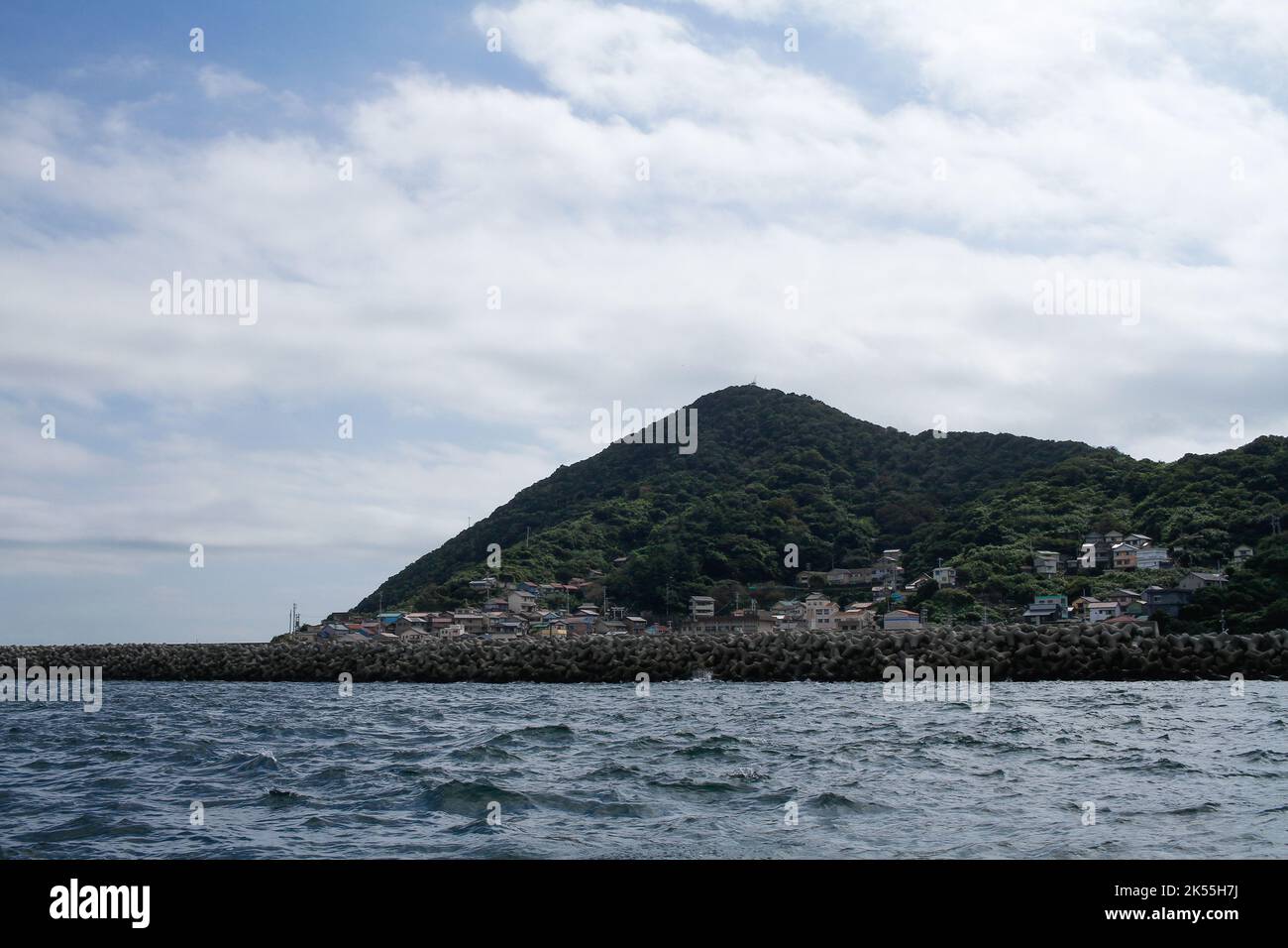 Irago, Aichi, Japan, 2022/24/09 - Kami-shima is an inhabited island ...