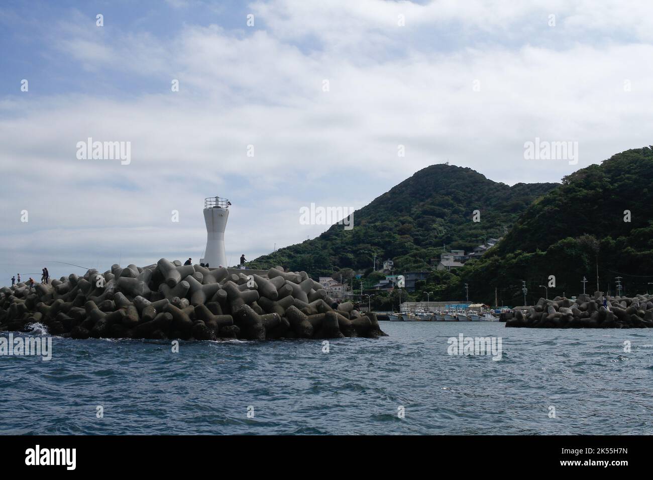 Irago, Aichi, Japan, 2022/24/09 - Kami-shima is an inhabited island ...