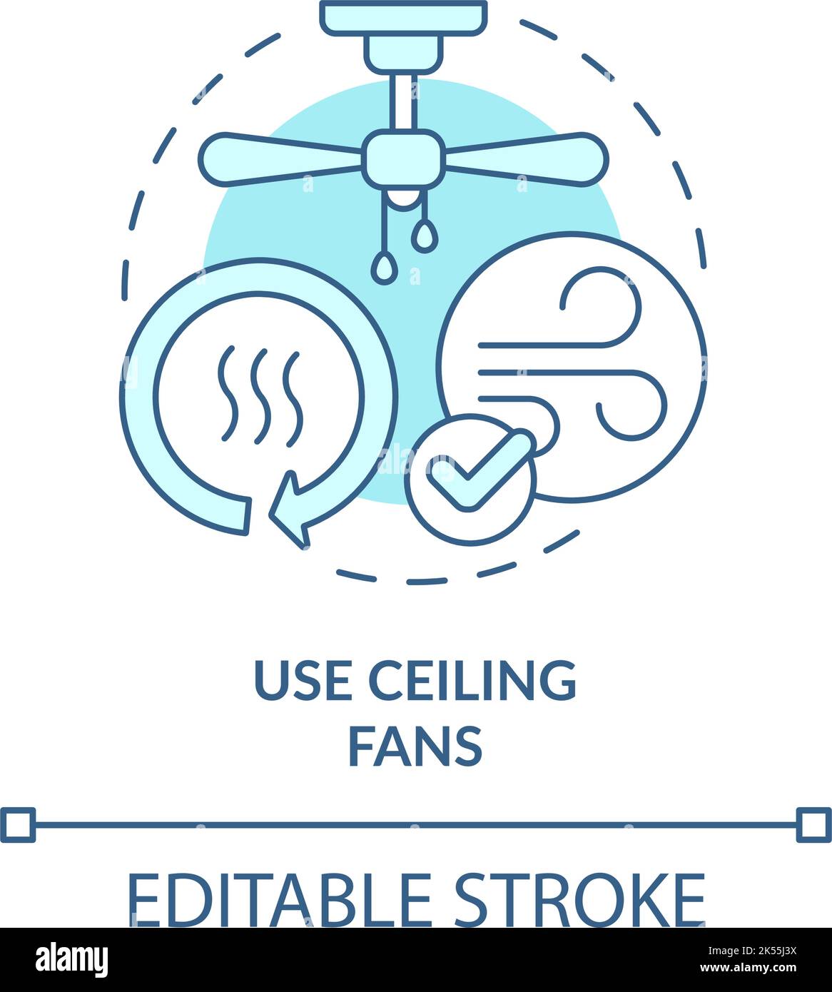 Ceiling fans Stock Vector Images - Alamy