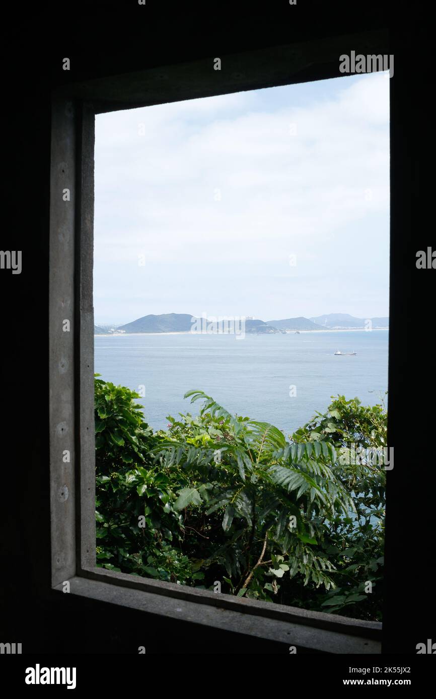 Irago, Aichi, Japan, 2022/24/09 - Kami-shima is an inhabited island ...