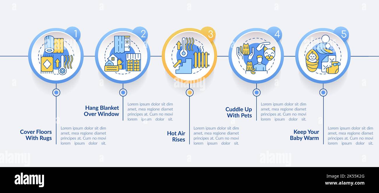 Overcoming power outage circle infographic template Stock Vector Image ...