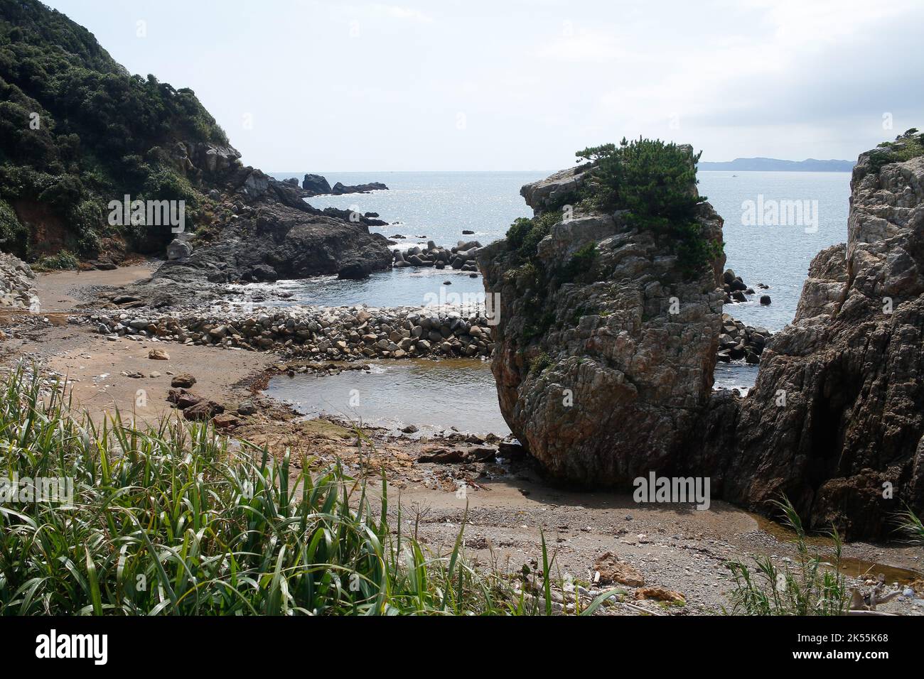 Irago, Aichi, Japan, 2022/24/09 - Kami-shima is an inhabited island ...