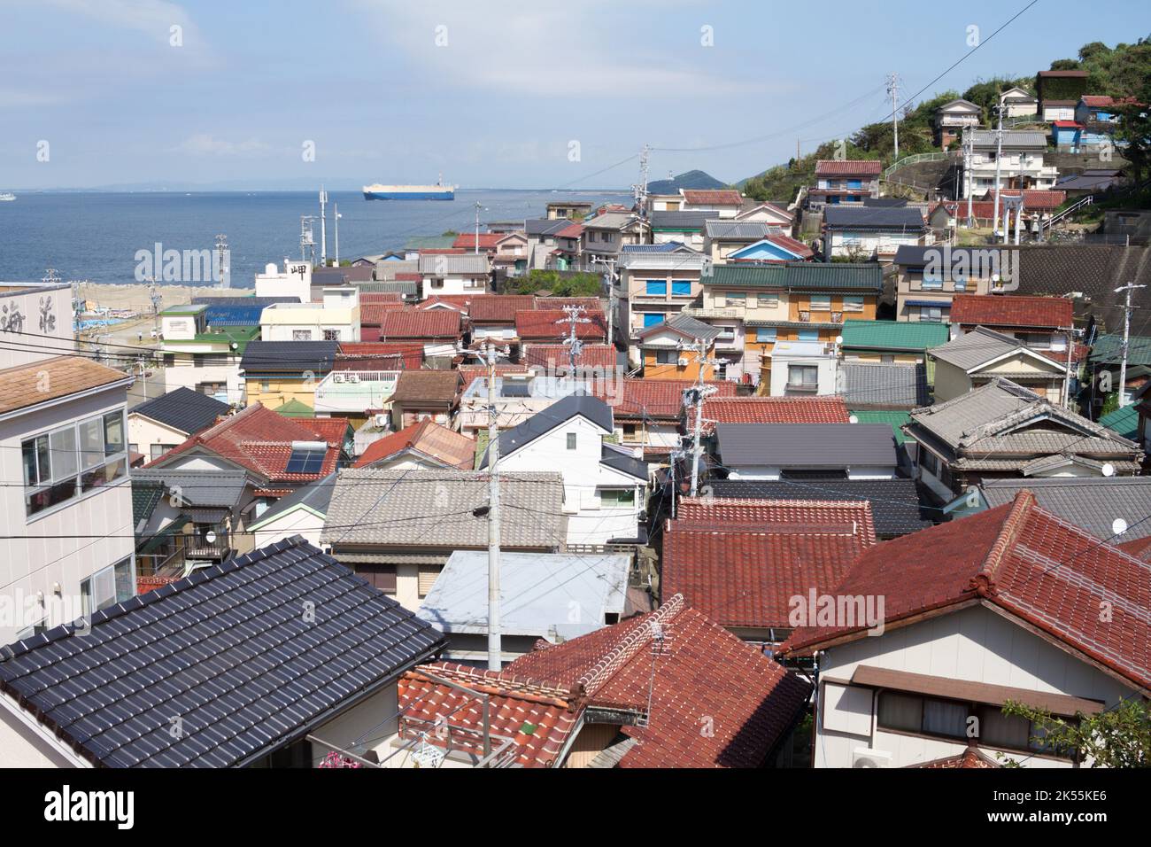 Irago, Aichi, Japan, 2022/24/09 - Kami-shima is an inhabited island ...
