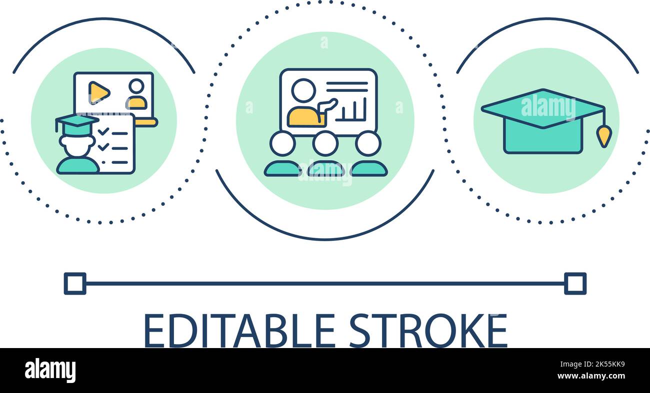 Loop course Stock Vector Images - Alamy