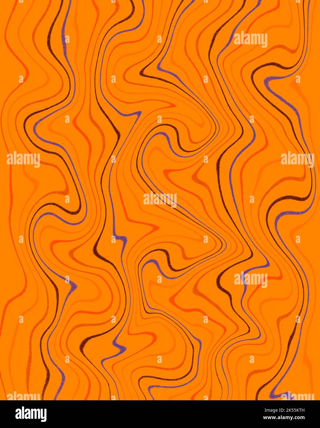 Halloween theme stripes and swirl line texture pattern background. High ...