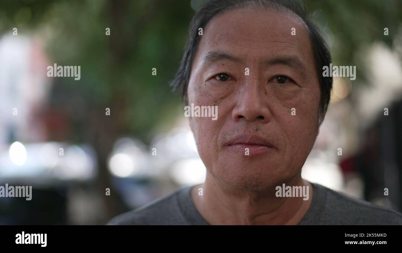 Closeup face japanese man standing hi-res stock photography and images ...