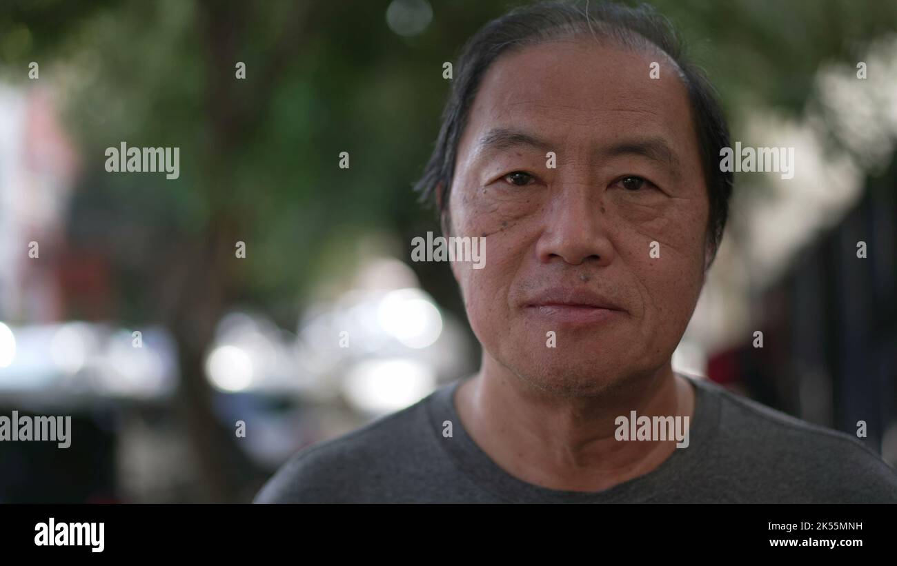 Closeup face japanese man standing hi-res stock photography and images ...