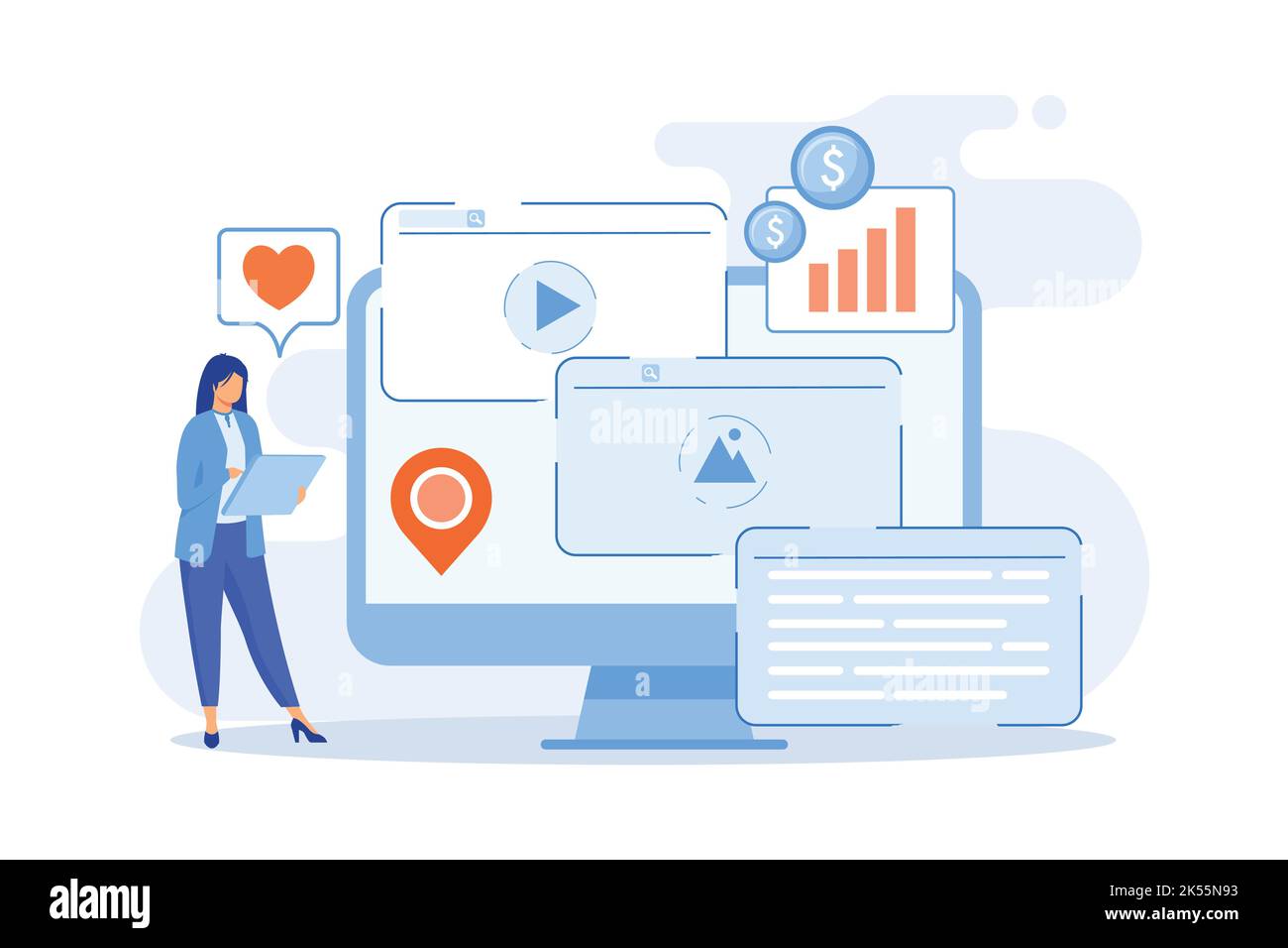 Place of aggregation Stock Vector Images - Alamy