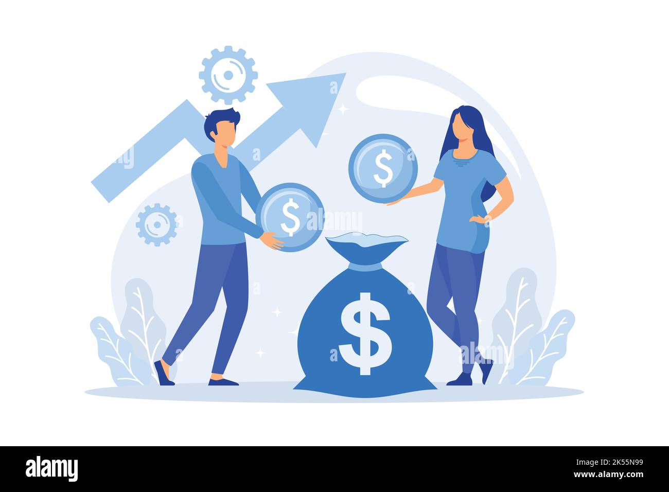 Capital growth scheme Stock Vector Images - Alamy