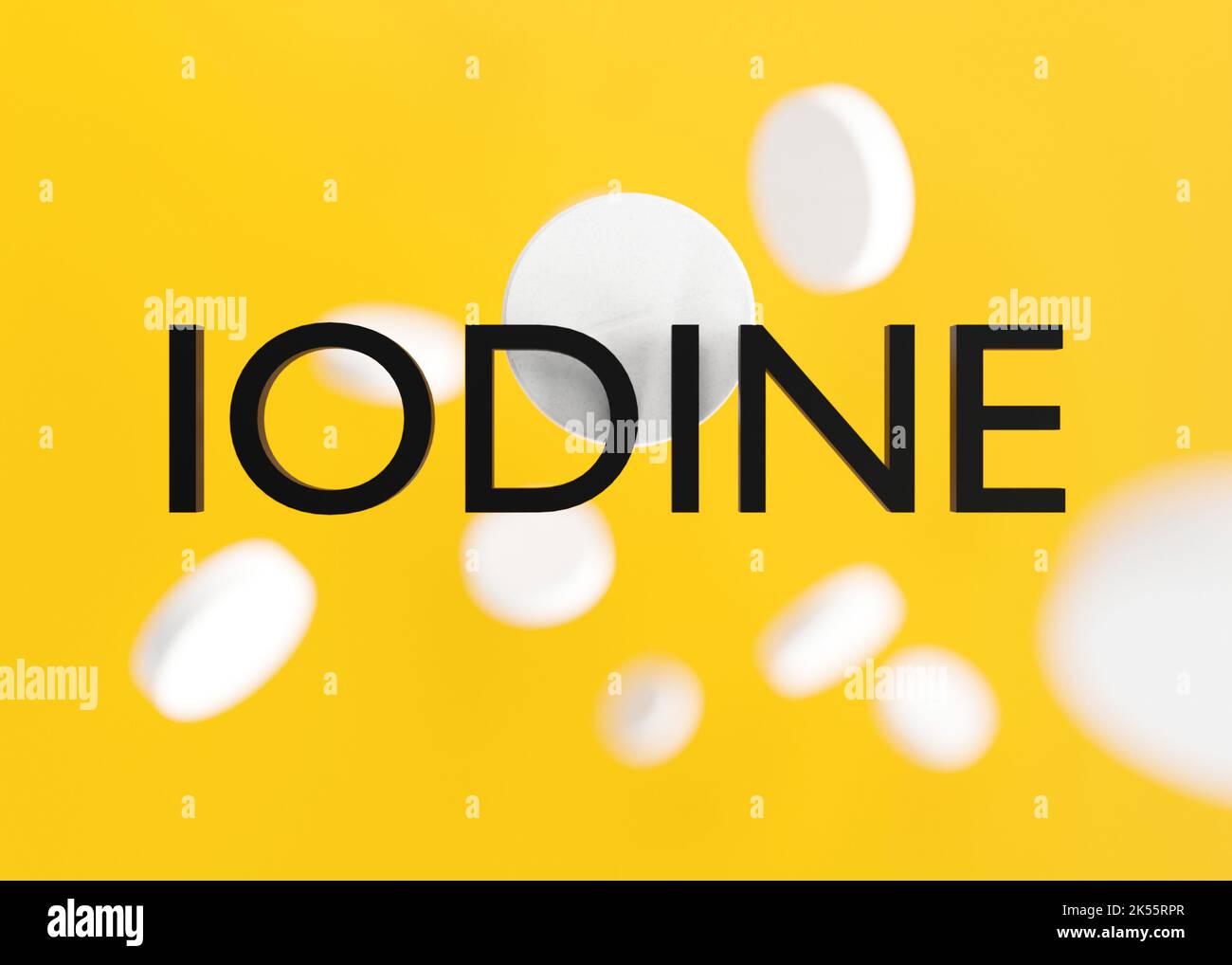 Potassium iodide tablets hi-res stock photography and images - Alamy