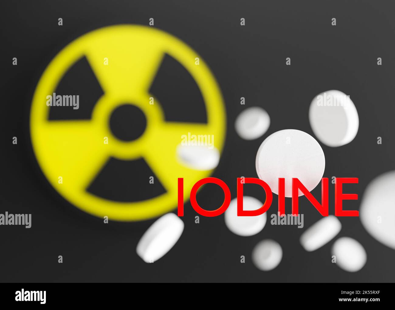 Potassium iodide tablets hi-res stock photography and images - Alamy