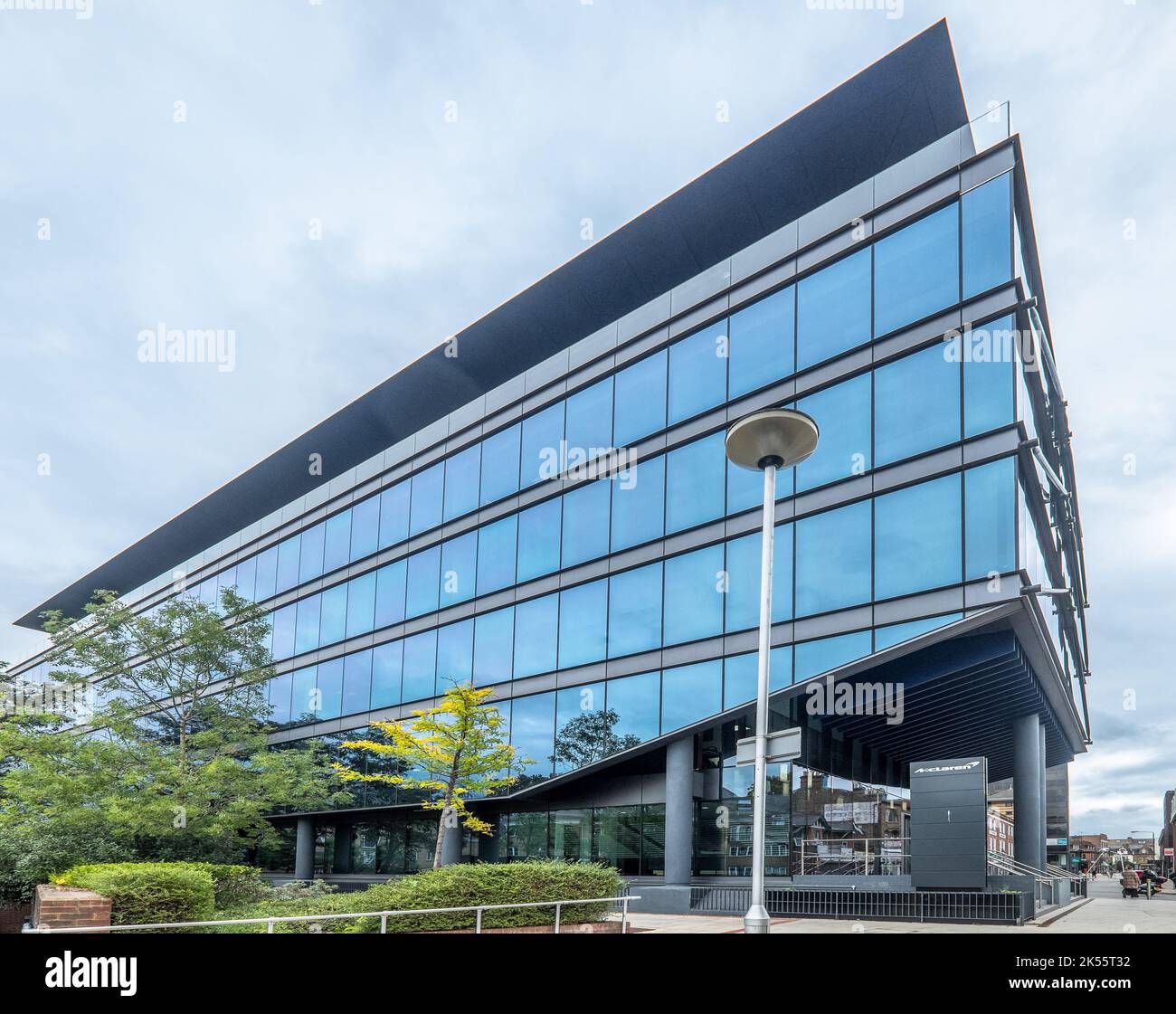 Mclaren building in Woking Stock Photo - Alamy