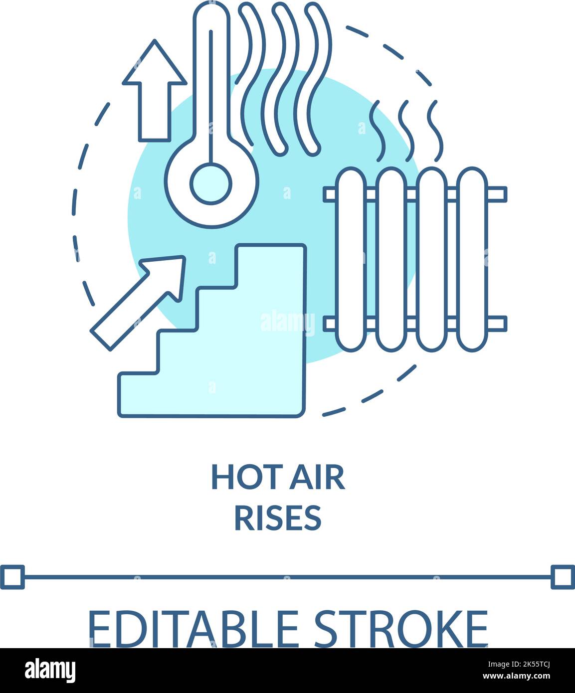 Air convection Stock Vector Images - Alamy
