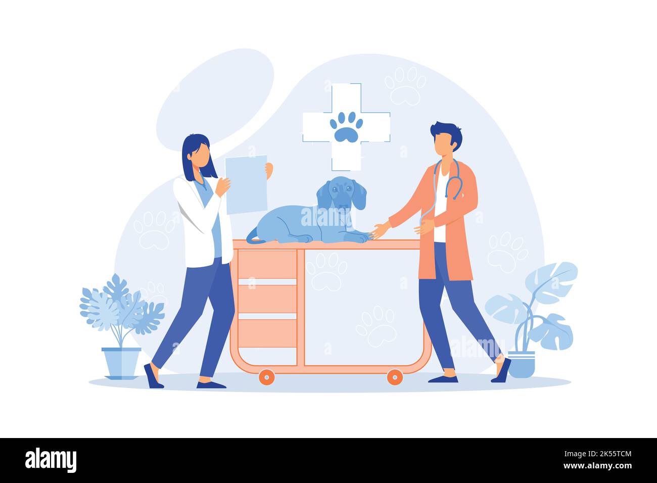 Veterinary surgery services Stock Vector Images - Alamy