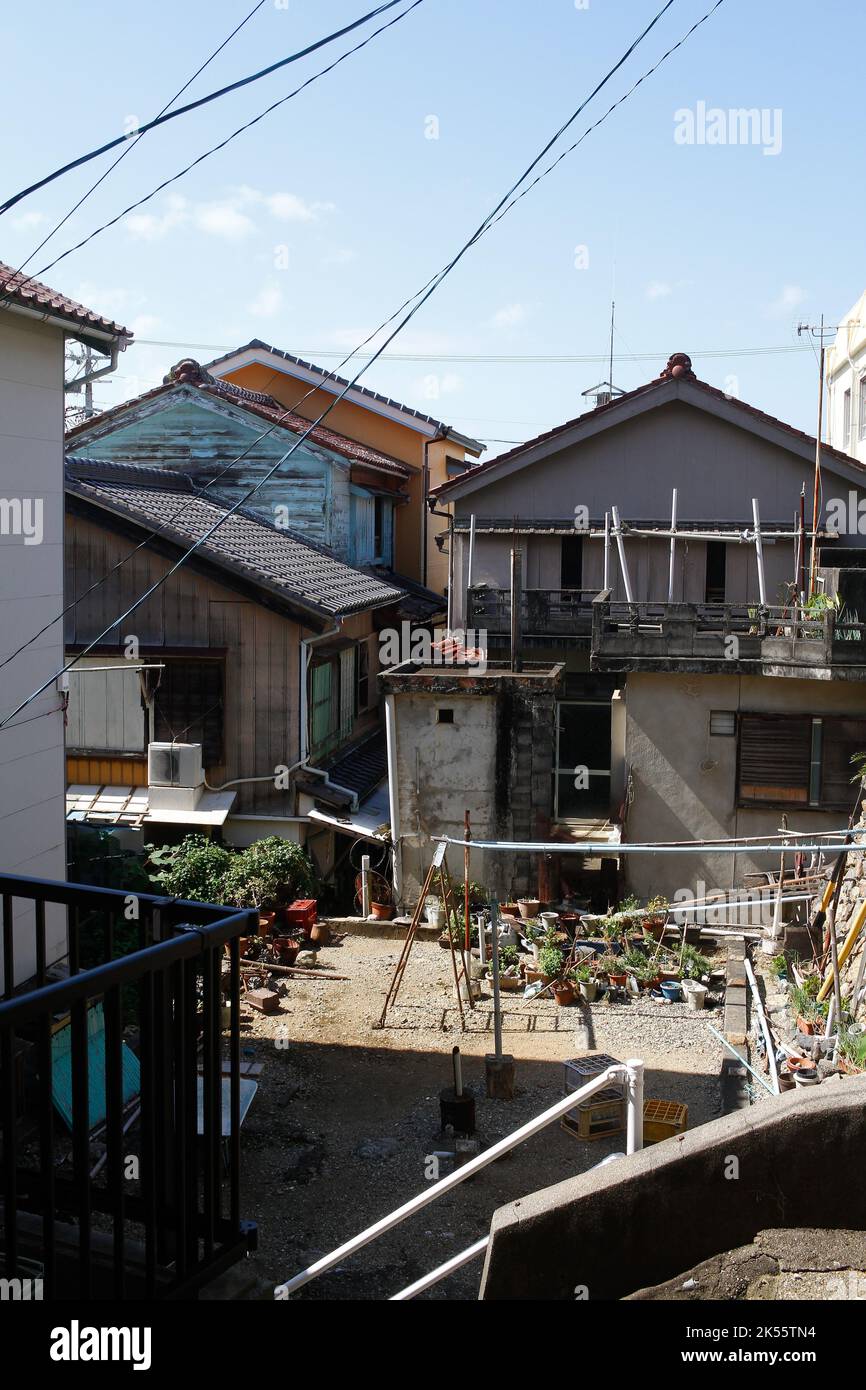 Irago, Aichi, Japan, 2022/24/09 - Streets of Kamishima. Kami-shima is ...