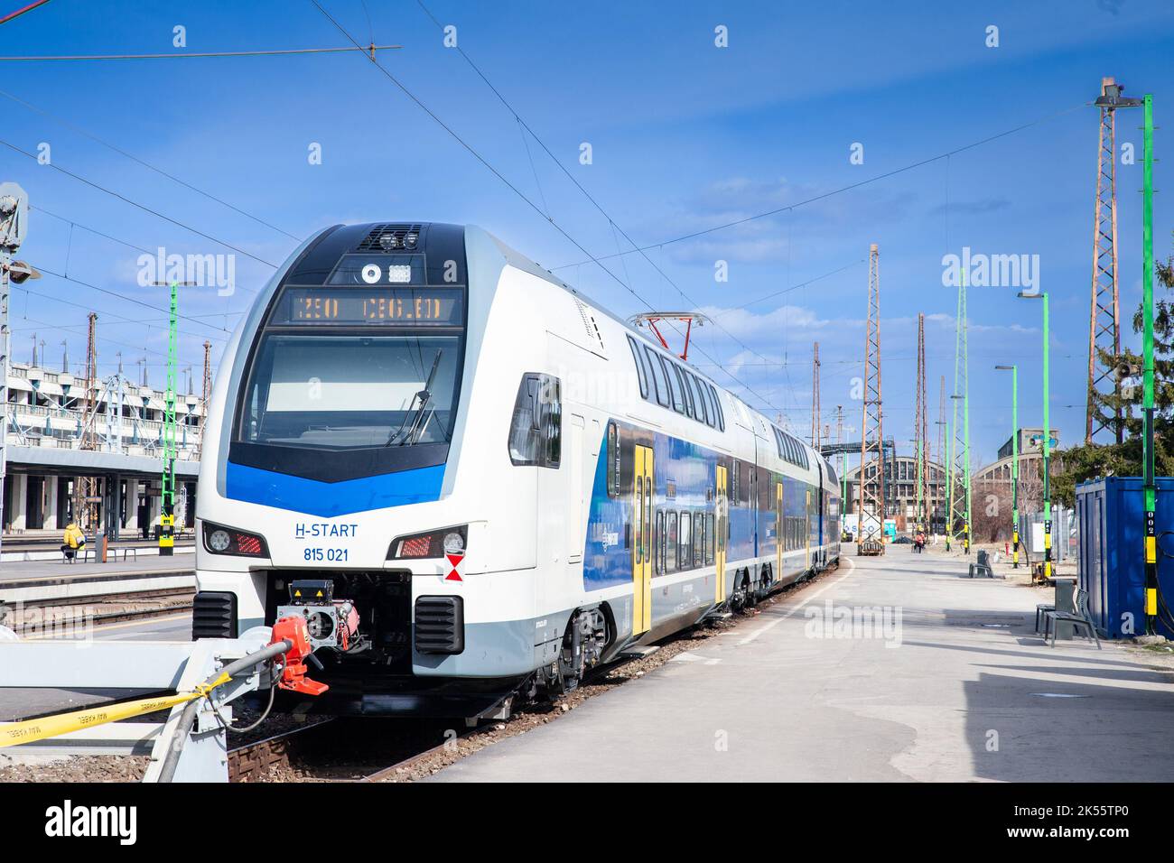 Picture of a train from Hungarian Railways, belonging to MAV start ...