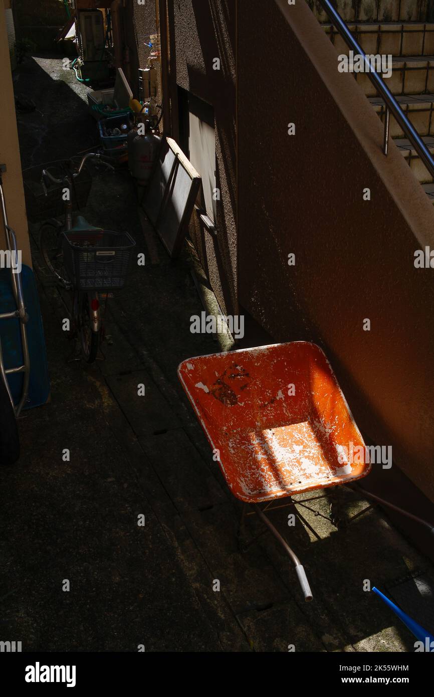 Irago, Aichi, Japan, 2022/24/09 - Streets of Kamishima. Kami-shima is ...