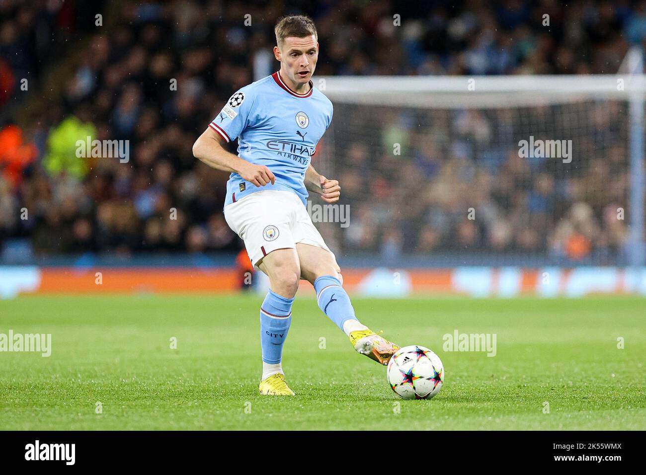 Manchester, UK. 05th Oct, 2022. Sergio Gomez of Manchester City during ...