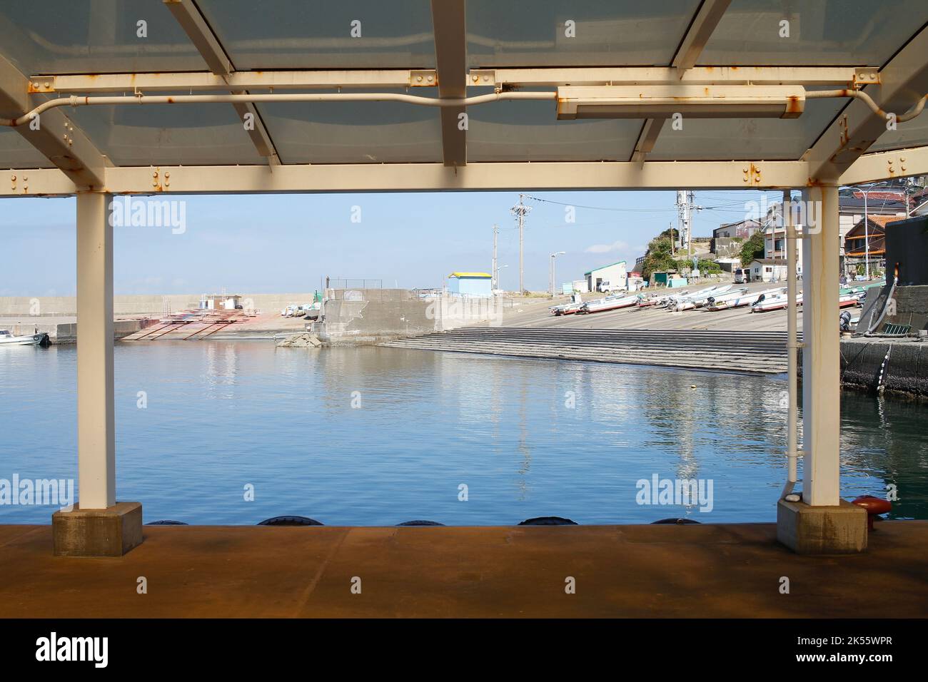 Irago, Aichi, Japan, 2022/24/09 - Port of Kamishima island. Kami-shima ...