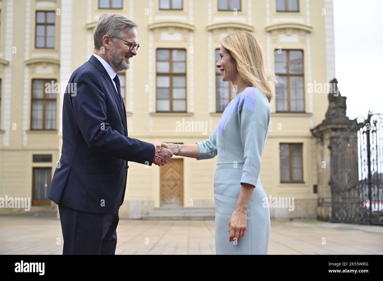 Prague, Czech Republic. 06th Oct, 2022. Czech Prime Minister Petr Fiala ...
