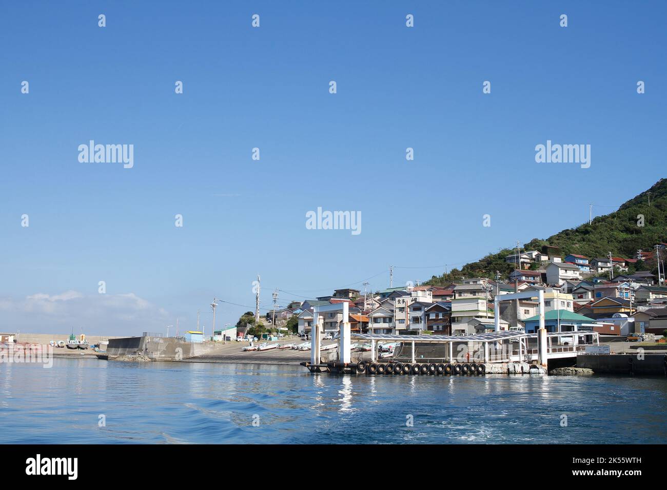 Irago, Aichi, Japan, 2022/24/09 - Port of Kamishima island. Kami-shima ...