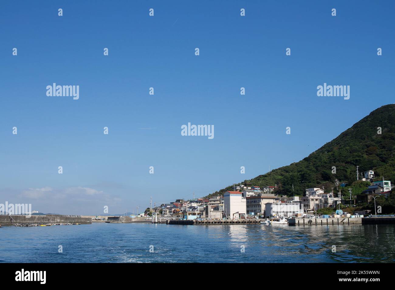 Irago, Aichi, Japan, 2022/24/09 - Port of Kamishima island. Kami-shima ...