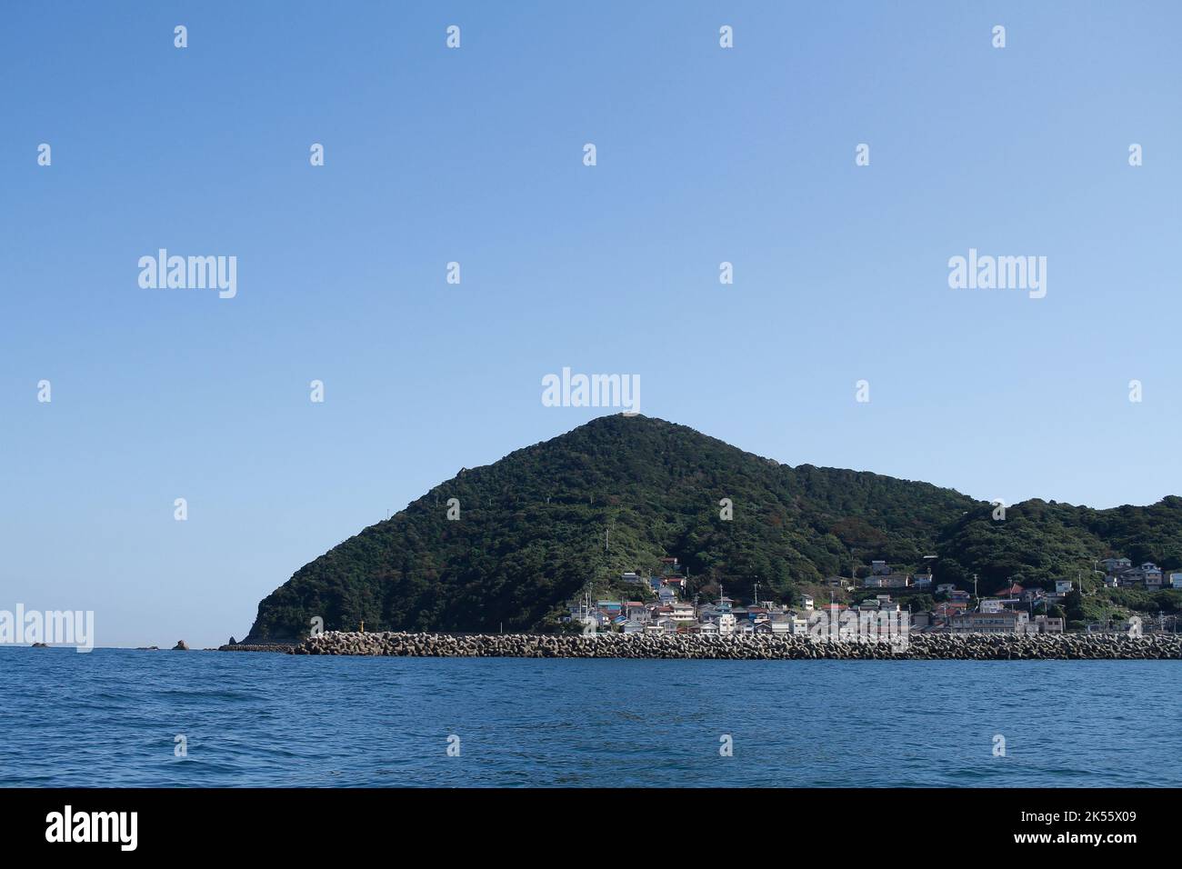 Irago, Aichi, Japan, 2022/24/09 - Kami-shima is an inhabited island ...