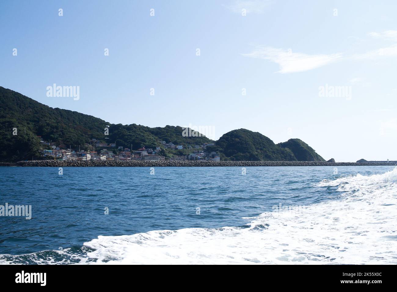 Irago, Aichi, Japan, 2022/24/09 - Kami-shima is an inhabited island ...