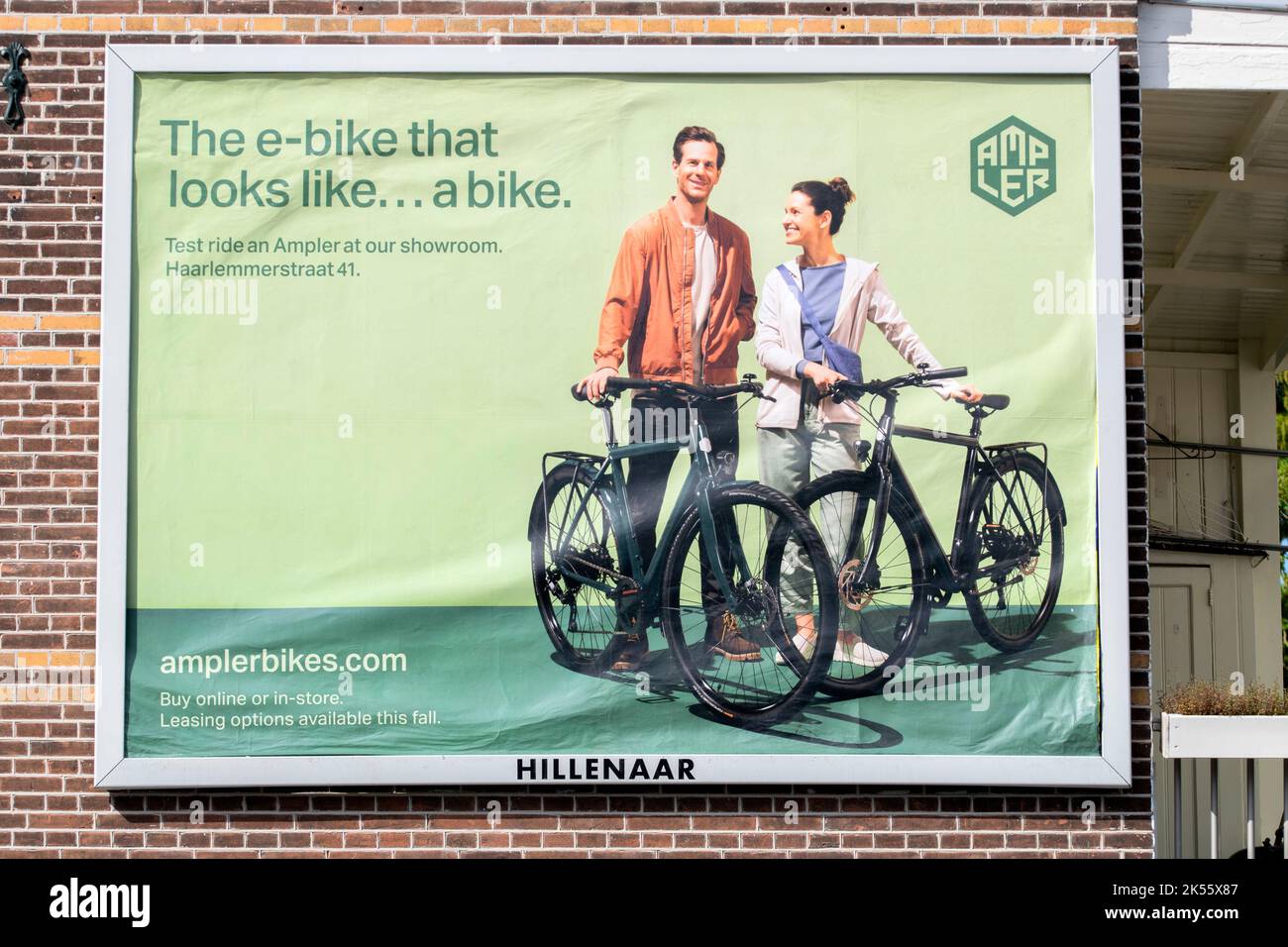 Billboard Ampler E-Bike Advertisement At Amsterdam The Netherlands 29-9 ...
