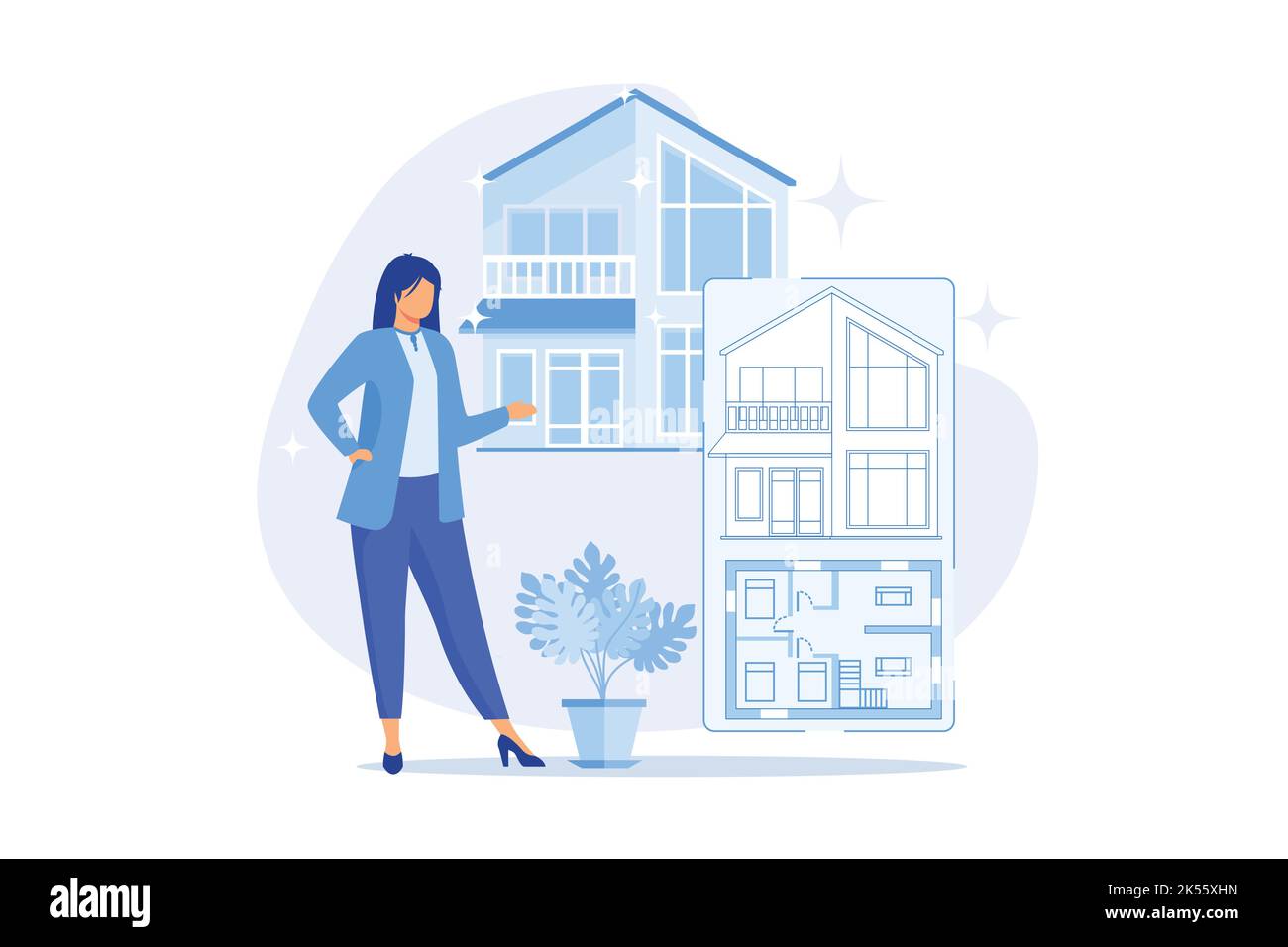 Real estate floor plan online services, real estate marketing, house ...