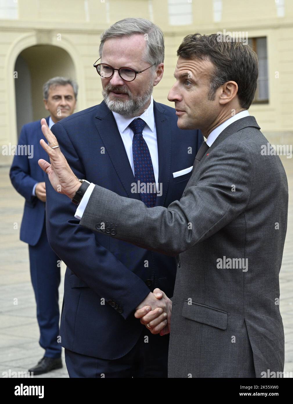 Prague, Czech Republic. 06th Oct, 2022. Czech Prime Minister Petr Fiala ...