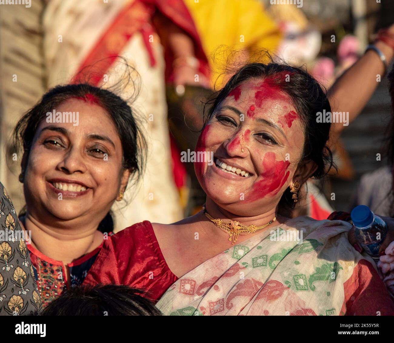 Kolkata, West Bengal, India. 6th Oct, 2022. Different moments of ...