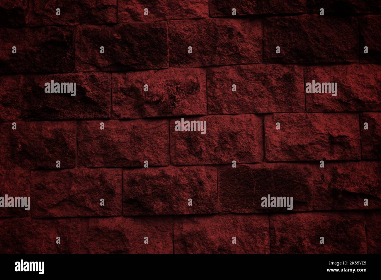 A textured dark red surface, stone wall background Stock Photo - Alamy