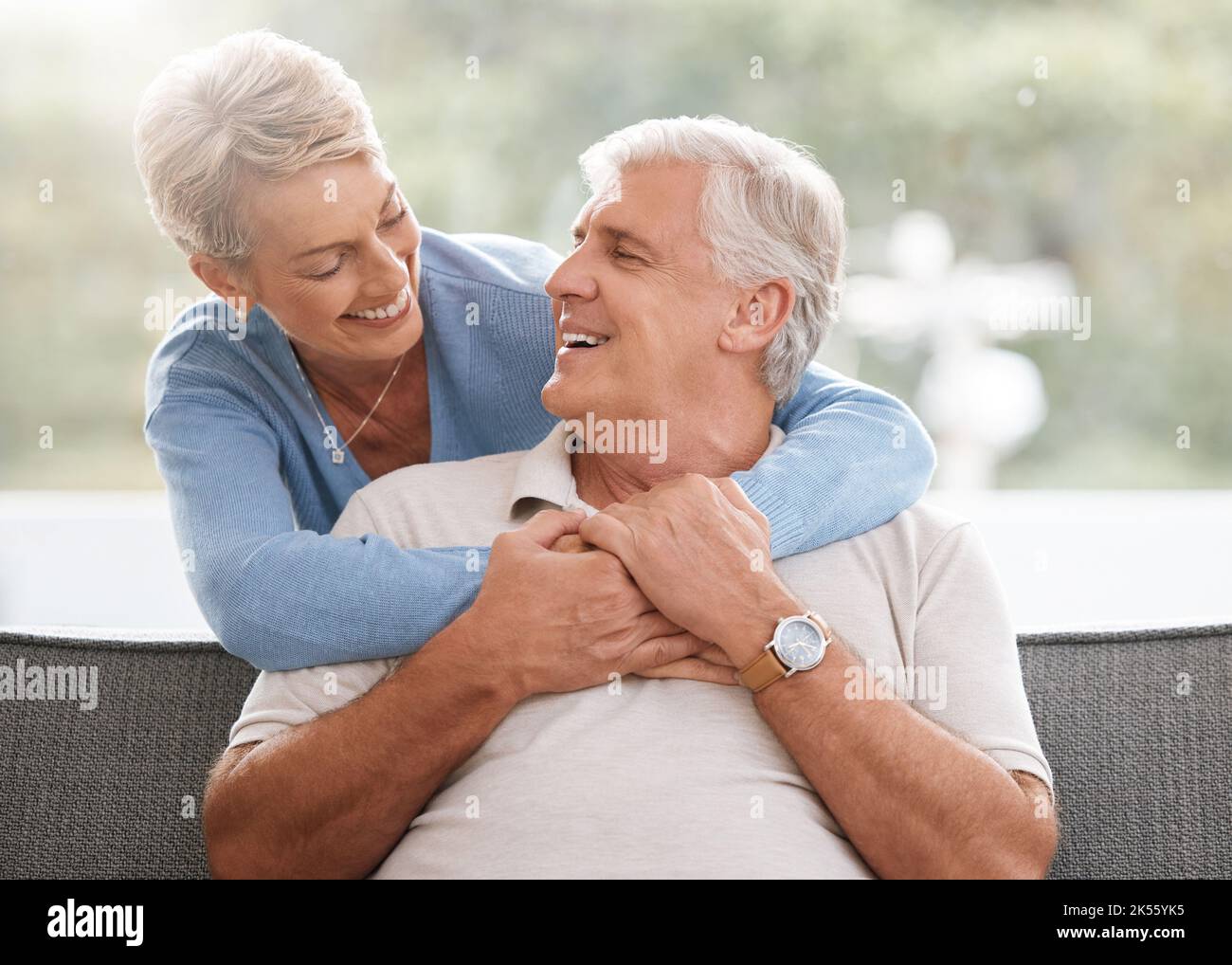 Happy retirement in a beautiful home hi-res stock photography and images - Alamy