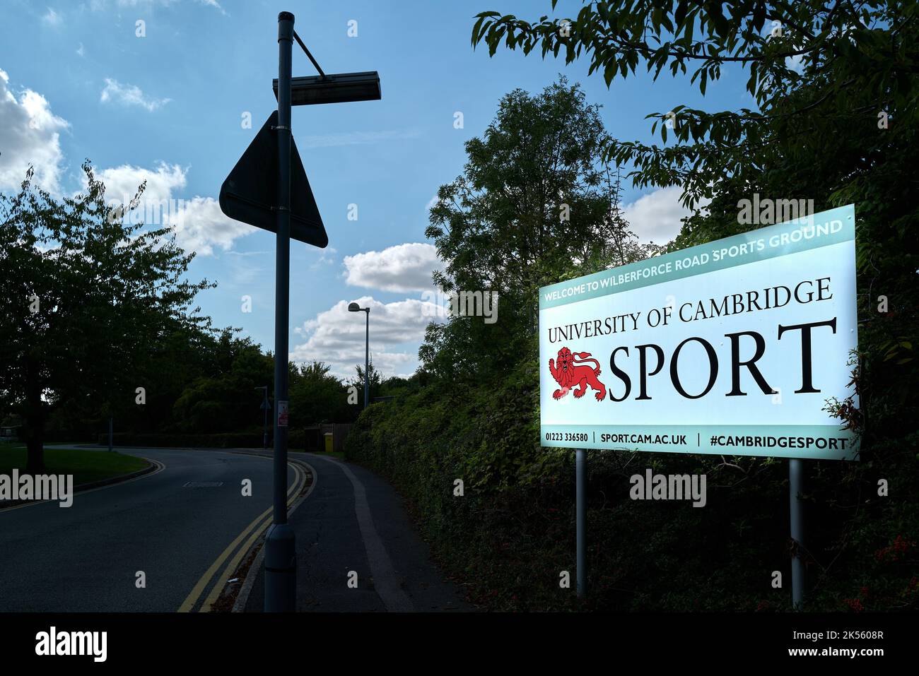 University of Cambridge sports and athletics ground, Cambridge, England ...