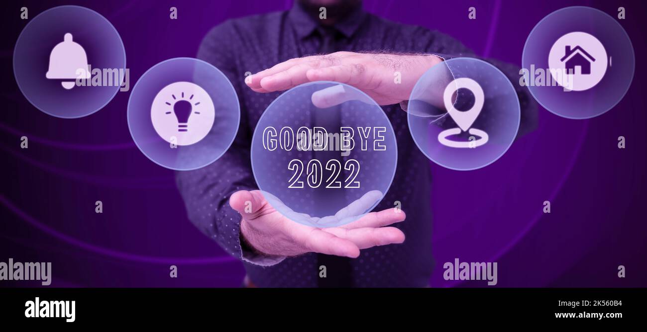 Handwriting text Goodbye 2023, Word Written on Merry Christmas Greeting ...