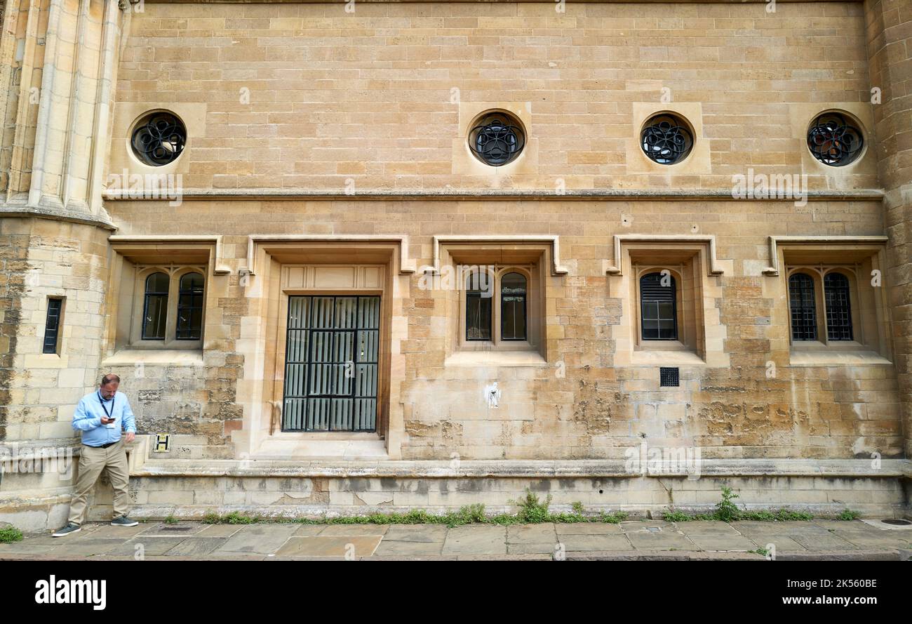 The Old Schools offices, administrative headquarters of the university ...