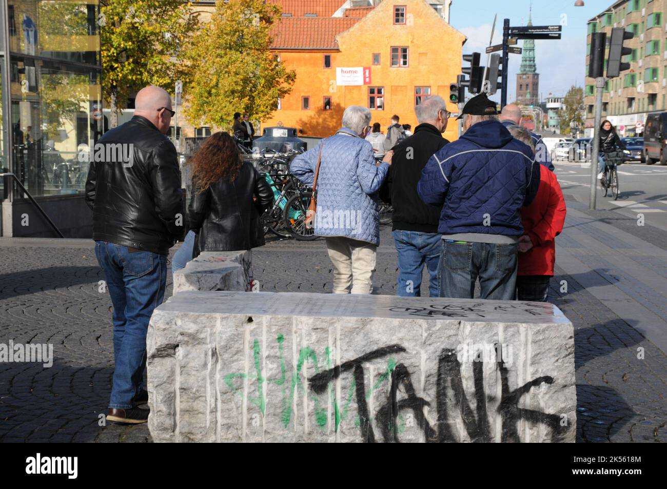Copenahgen /Denmark/06 OIctober 2022/Senior citizen eudciational city ...